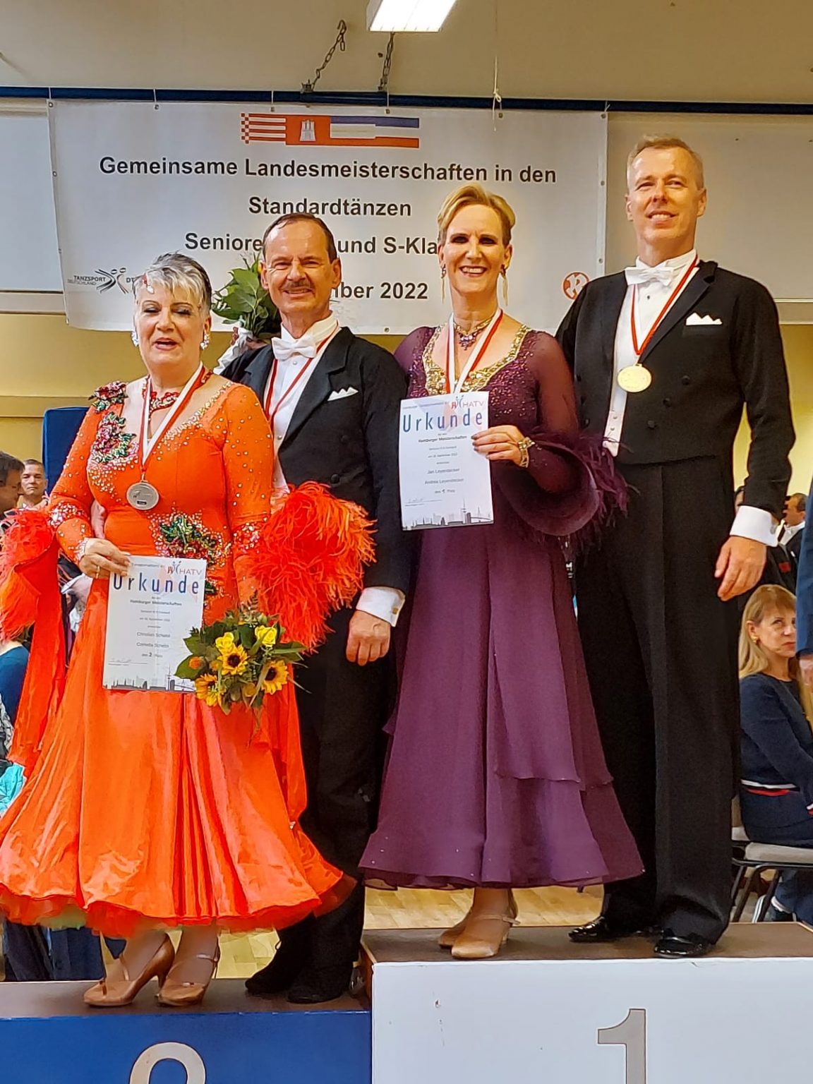 Turnierbericht: GLM in Reinbek 18.09.2022 - ein weiteres Meister-Paar ...